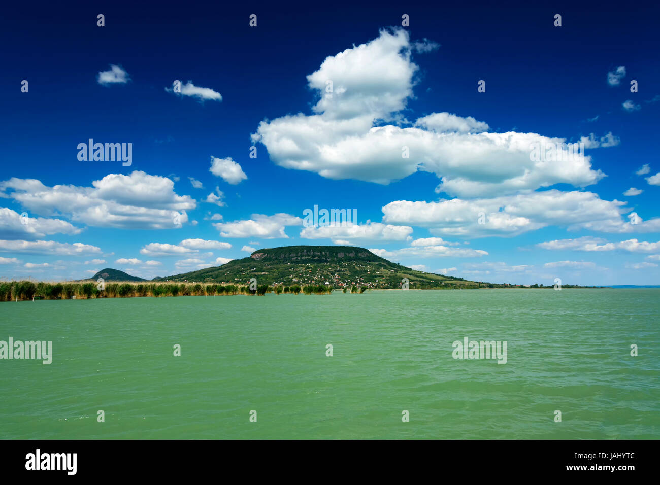 Landscape of Lake Balaton, Hungary Stock Photo - Alamy