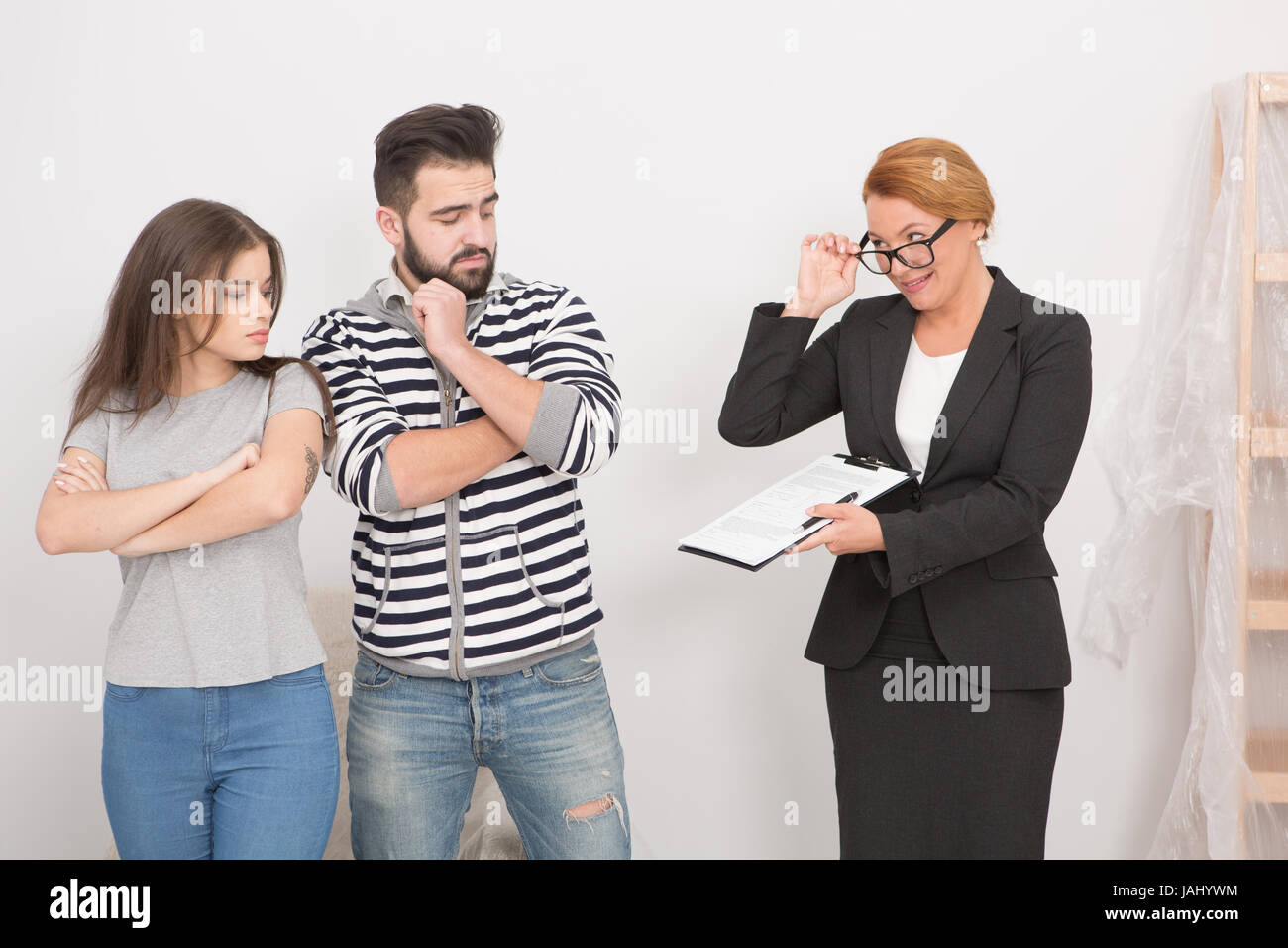 Hesitating man hi-res stock photography and images - Alamy