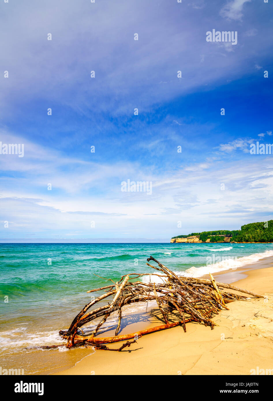 Pictured Rocks National Lakeshore Stock Photos & Pictured Rocks ...