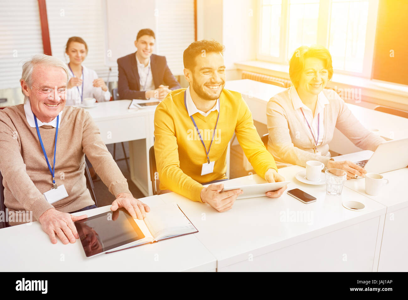 People learning hi-res stock photography and images - Alamy