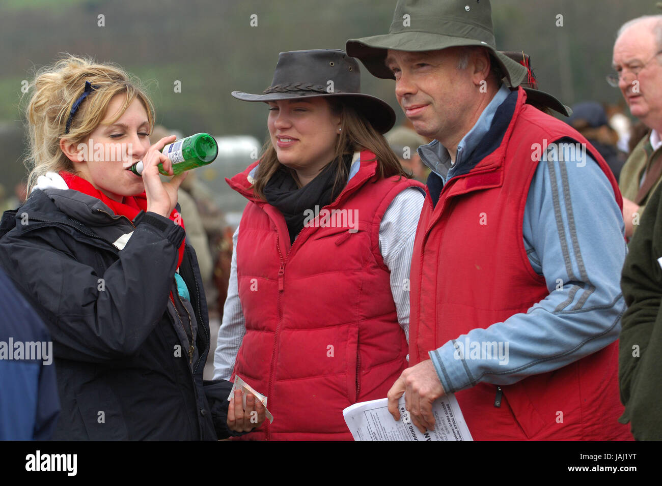 Quantock Staghounds Point-to-Point races at Cothelstone, Somerset, UK ...