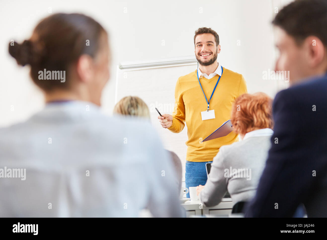 Lecturer communication hi-res stock photography and images - Alamy