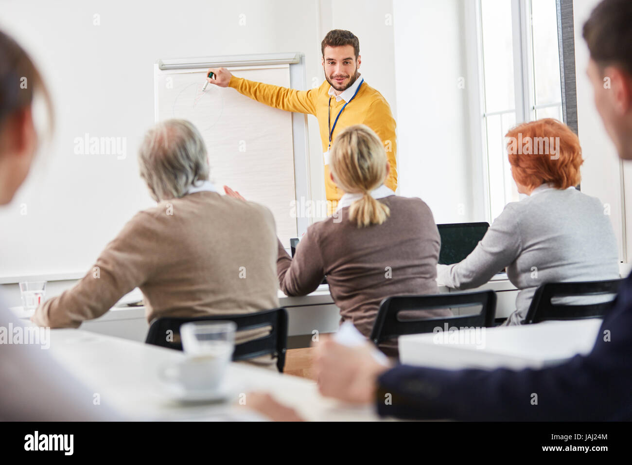 Class group presentation hi-res stock photography and images - Alamy