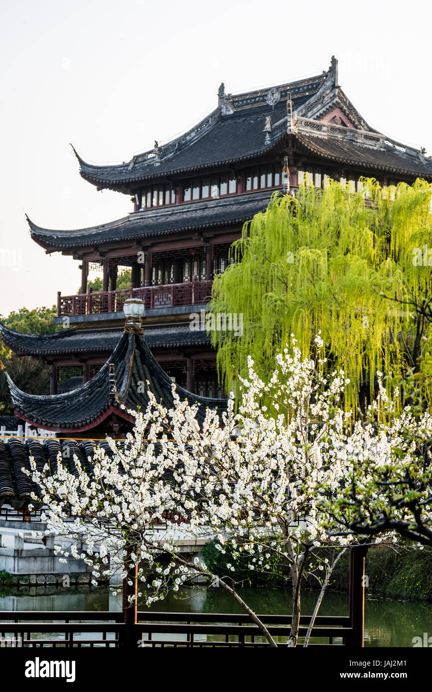 Pan Gate or Panmen Scenic Area, Suzhou, Jiangsu Province, China Stock ...