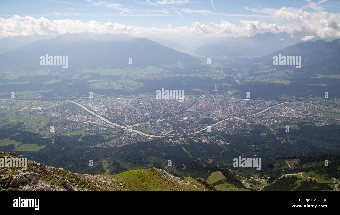 Innsbruck, Hafelekarspitze, Austria Stock Photo - Alamy