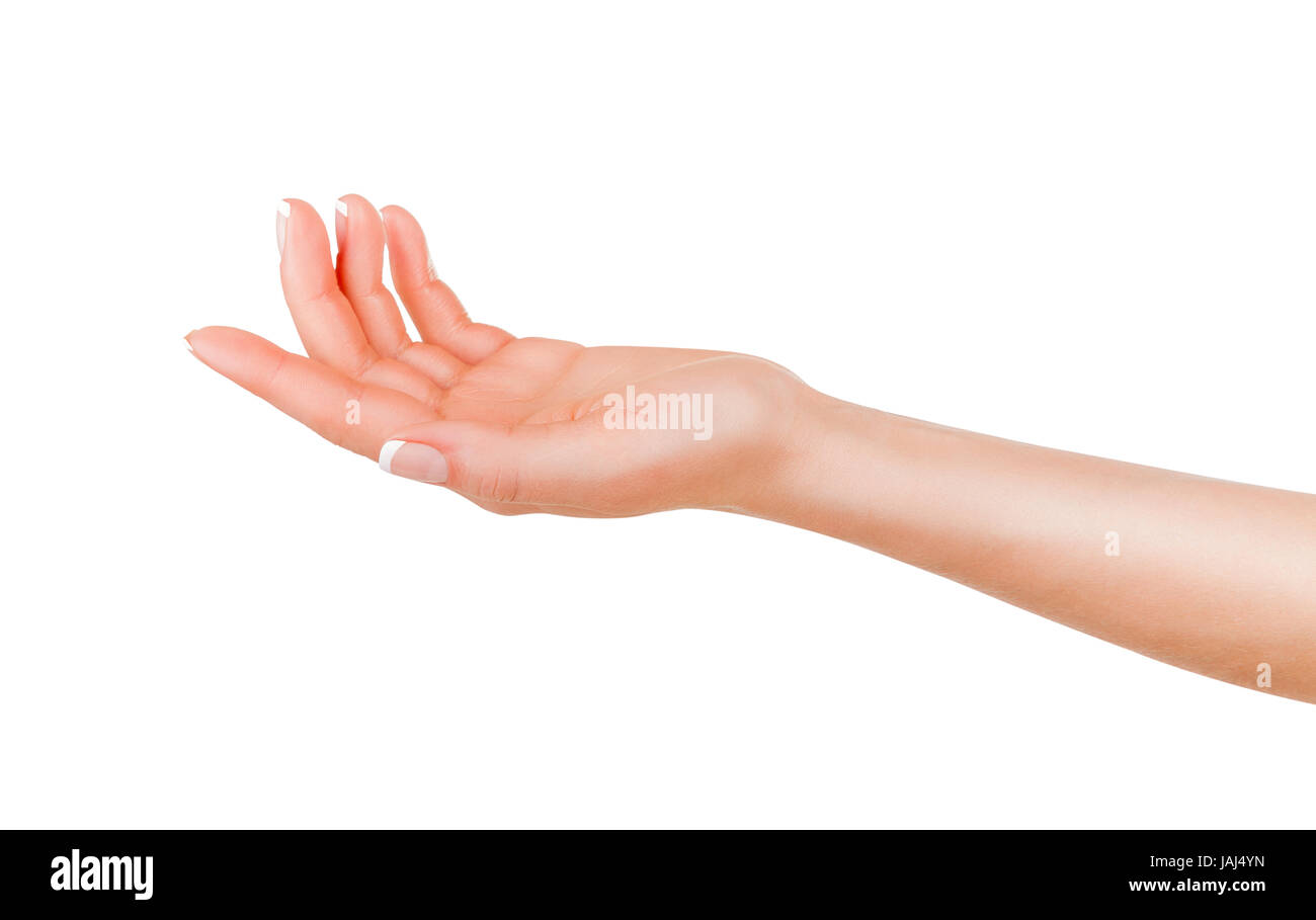 Hand palm Cut Out Stock Images & Pictures - Alamy