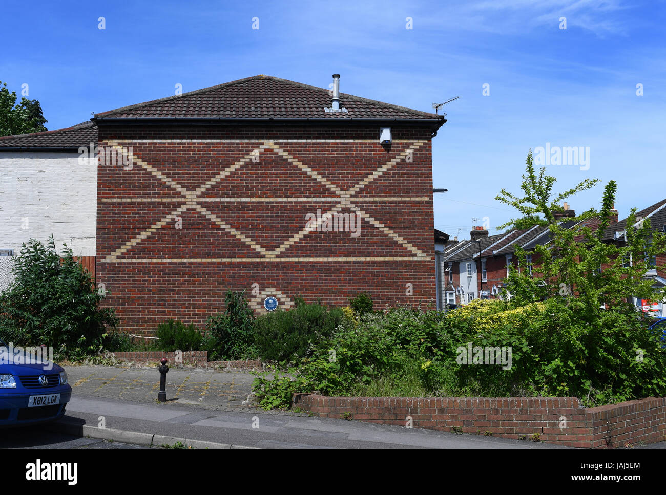 House brick pattern hi-res stock photography and images - Alamy