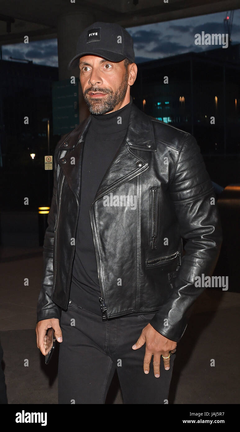 Celebrities seen arriving at Wembley Stadium for the Anthony Joshua ...