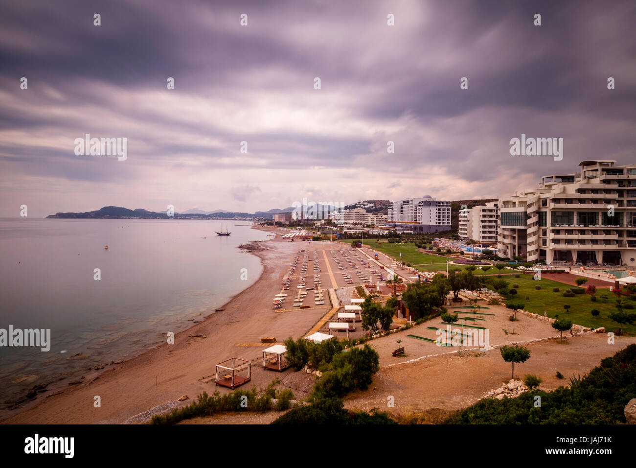 Kalithea beach rhodes greece hi-res stock photography and images - Alamy