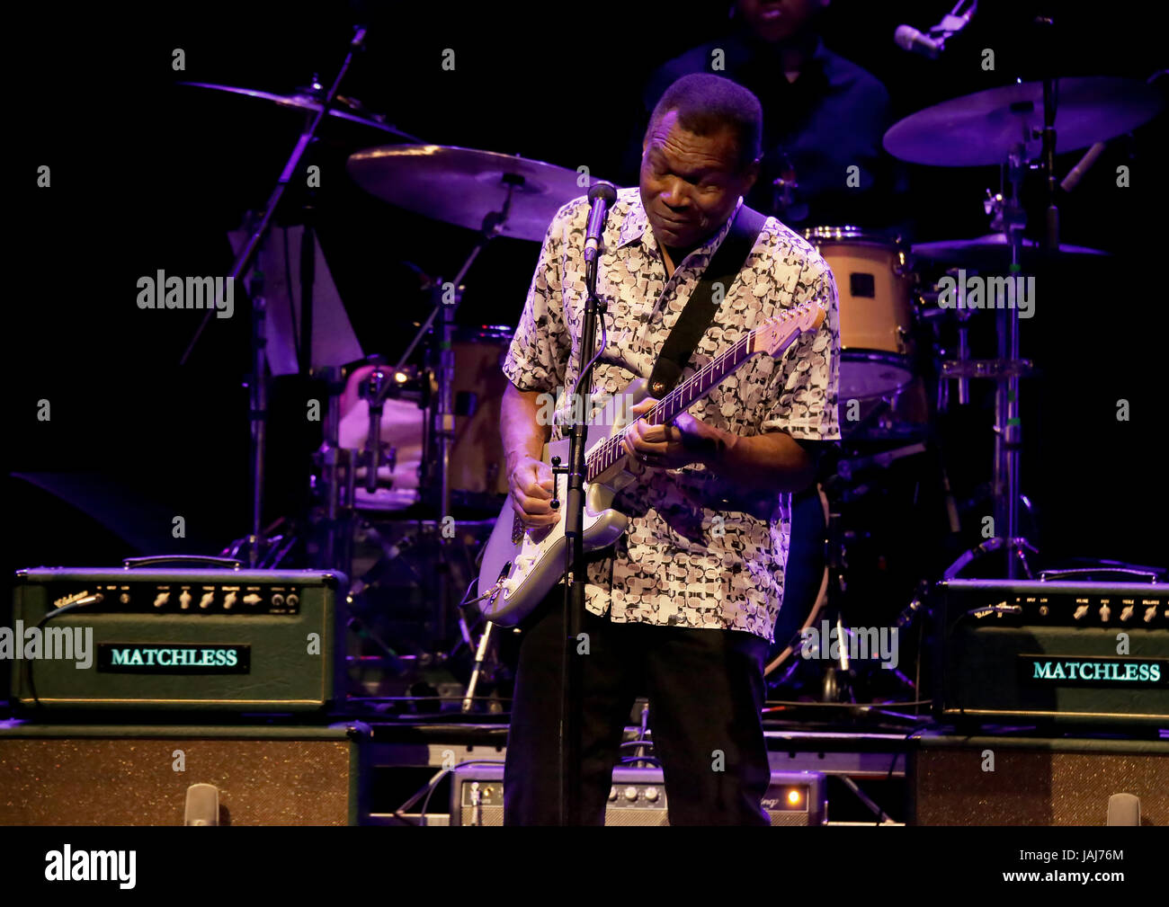 Robert Cray Performing at Liverpool Philharmonic Hall Featuring: Robert ...