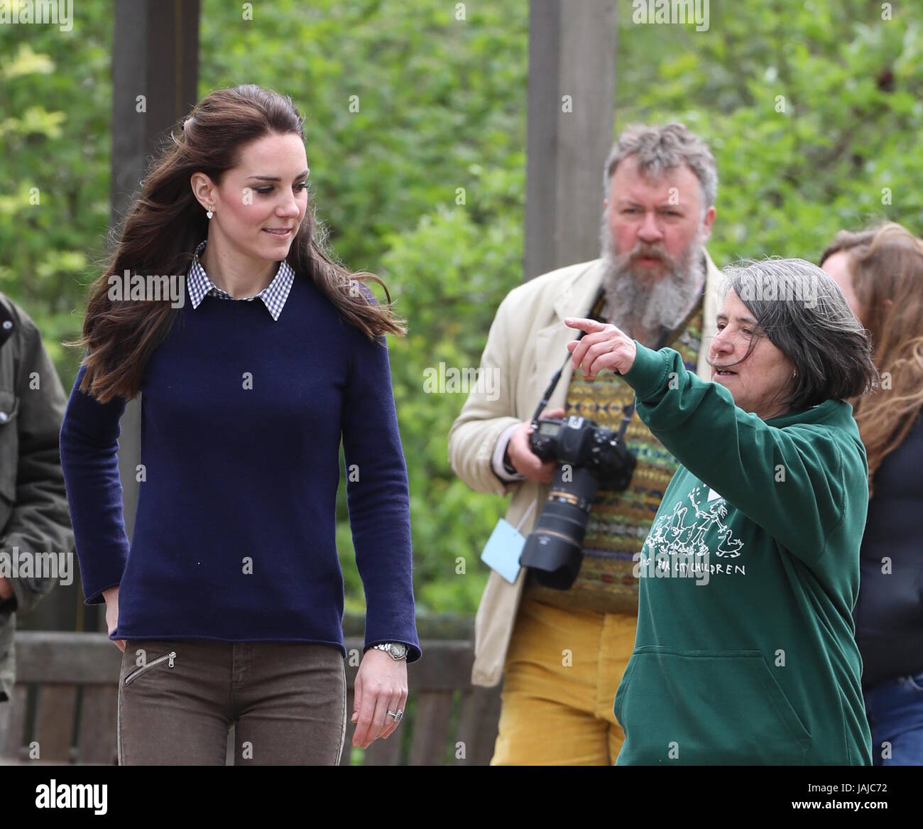 The Duchess of Cambridge visits Farms for City Children to see their ...
