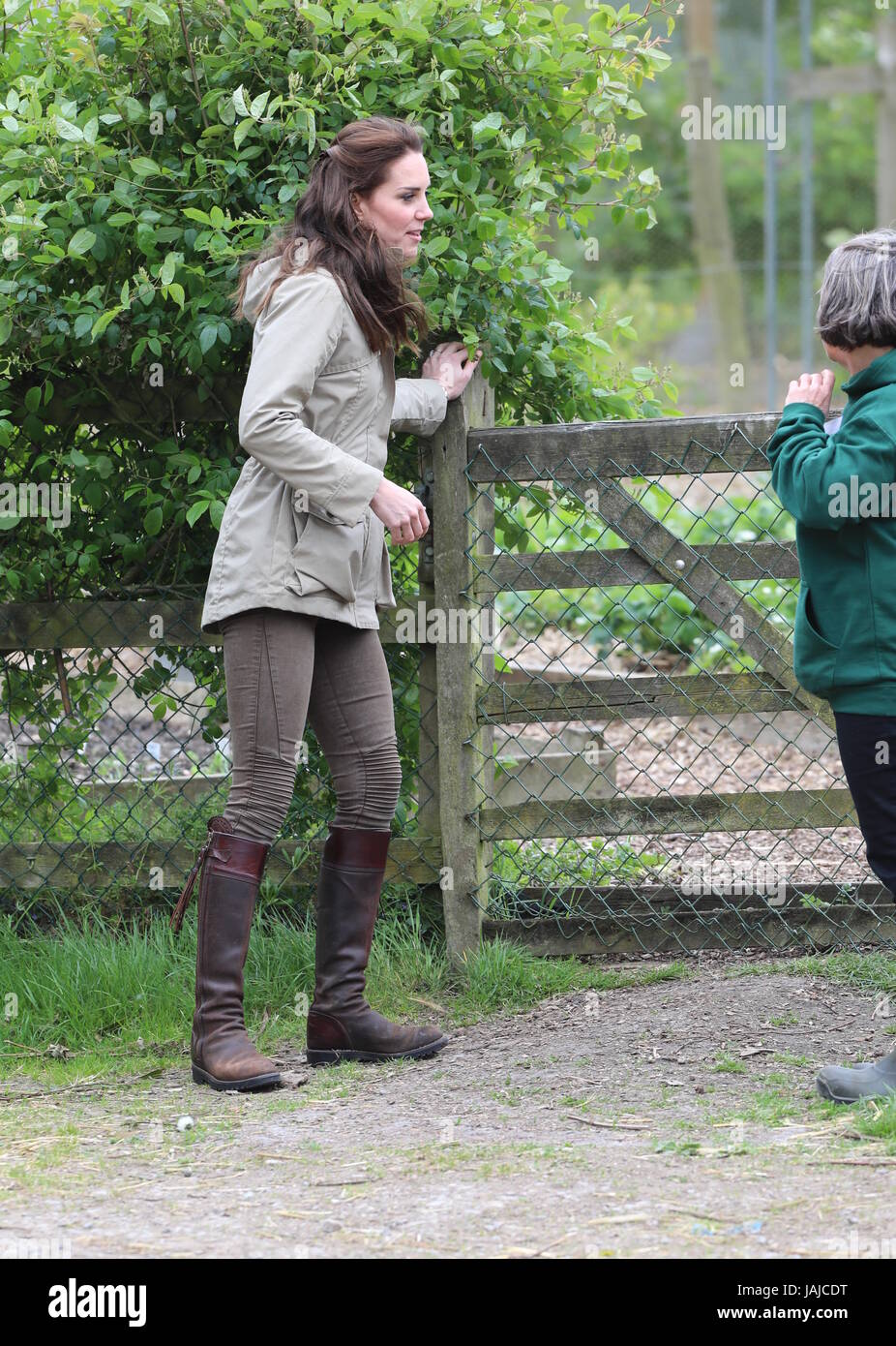 The Duchess of Cambridge visits Farms for City Children to see their ...