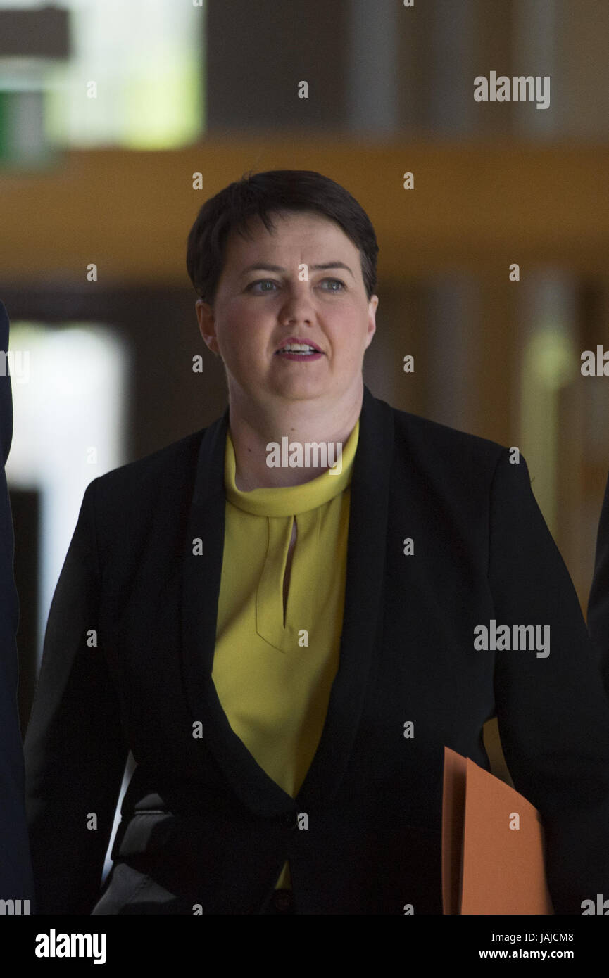 First Minister's Questions at Holyrood Featuring: Ruth Davidson Where ...
