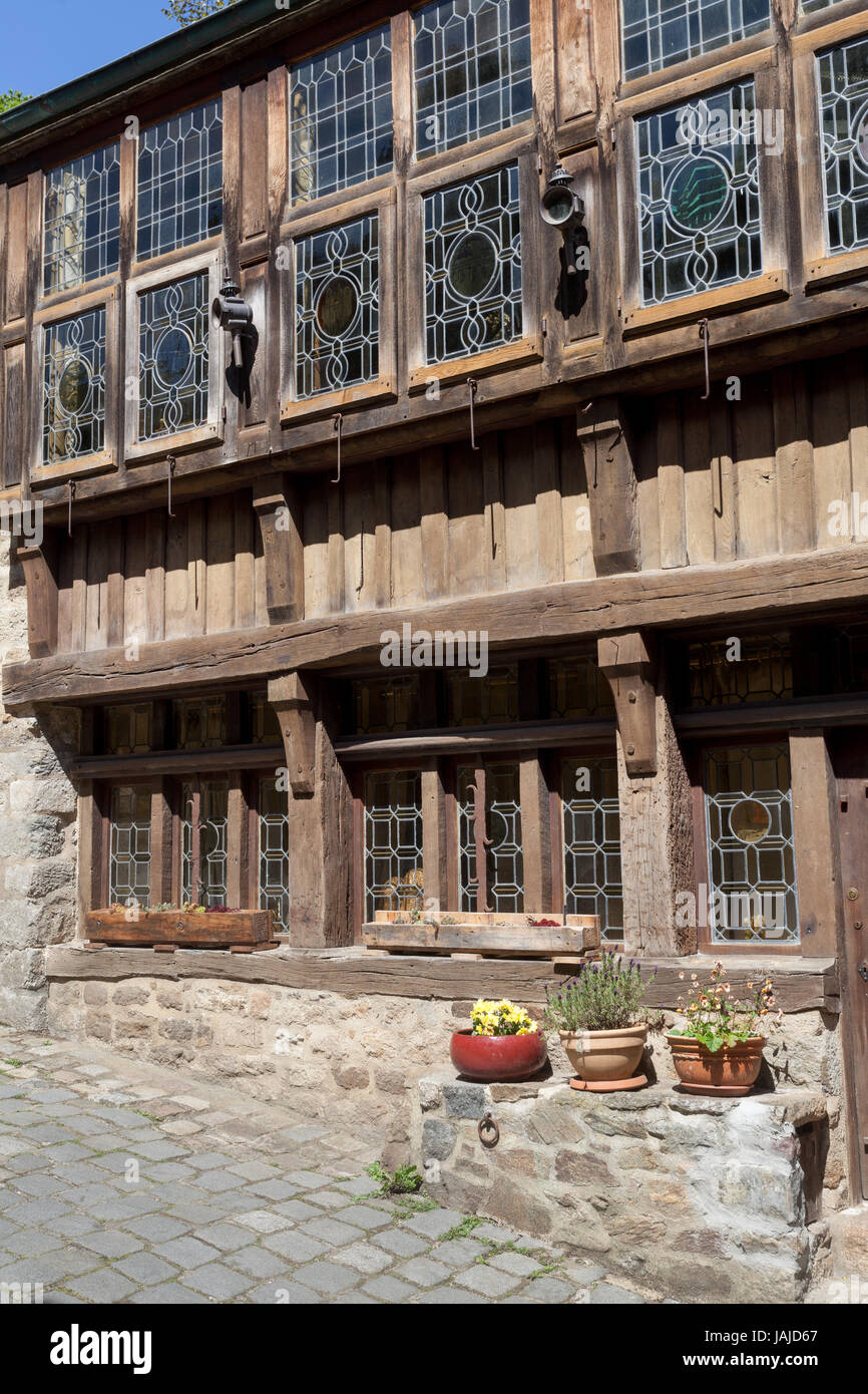 The medieval town of Dinan in Brittany, France Stock Photo - Alamy
