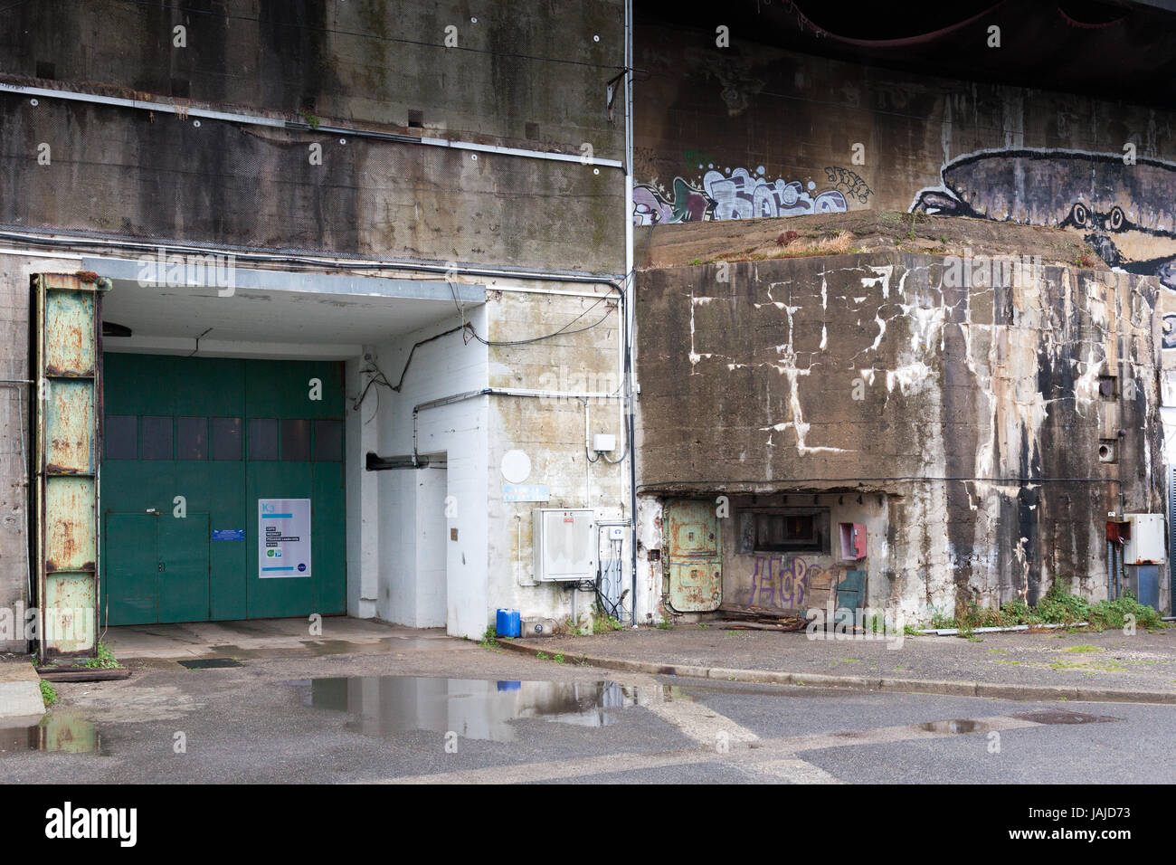 The Nazi U-boat base at Lorient in Brittany, France Stock Photo - Alamy