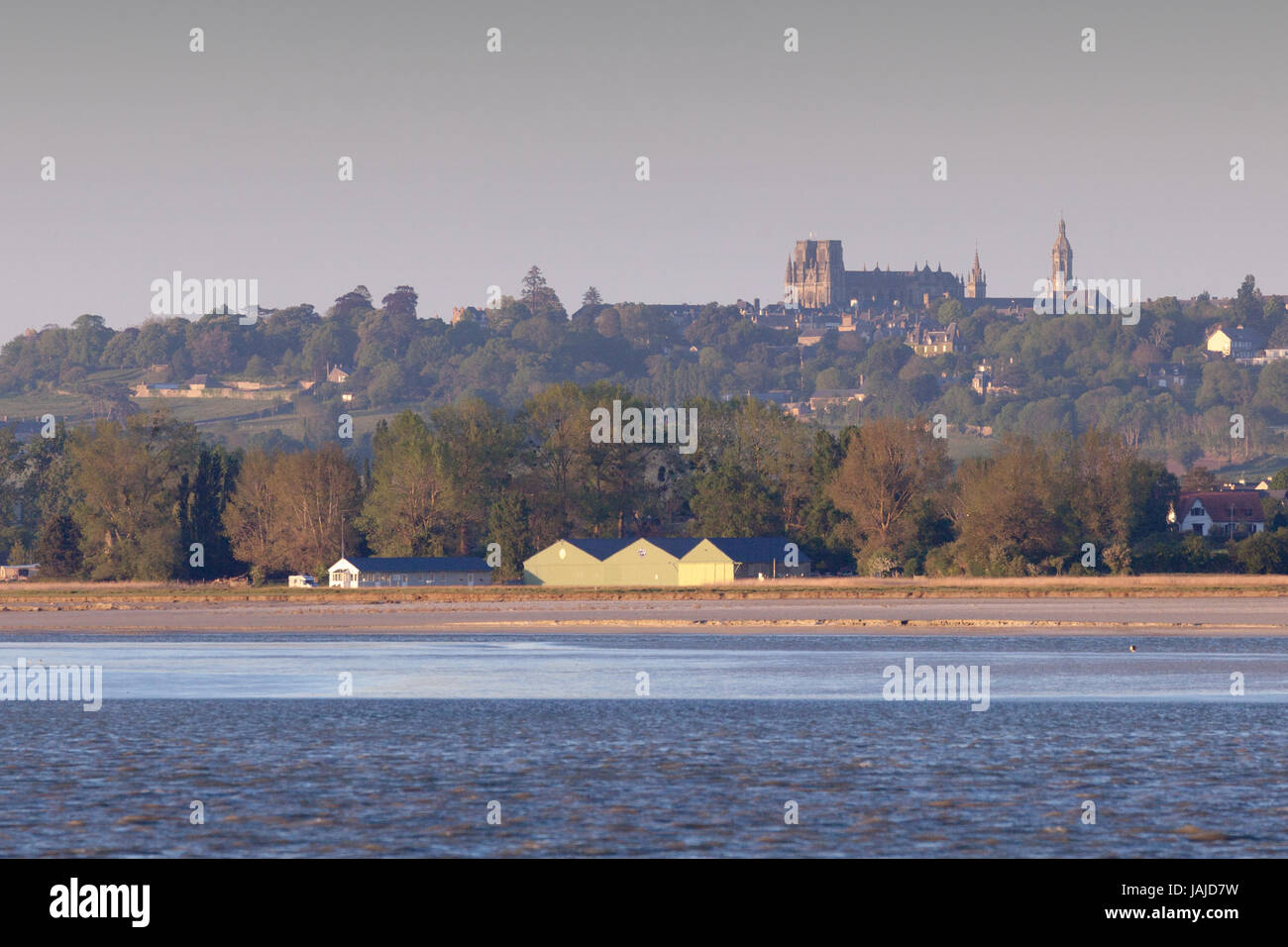 A view of Avranches in Normandy Stock Photo - Alamy