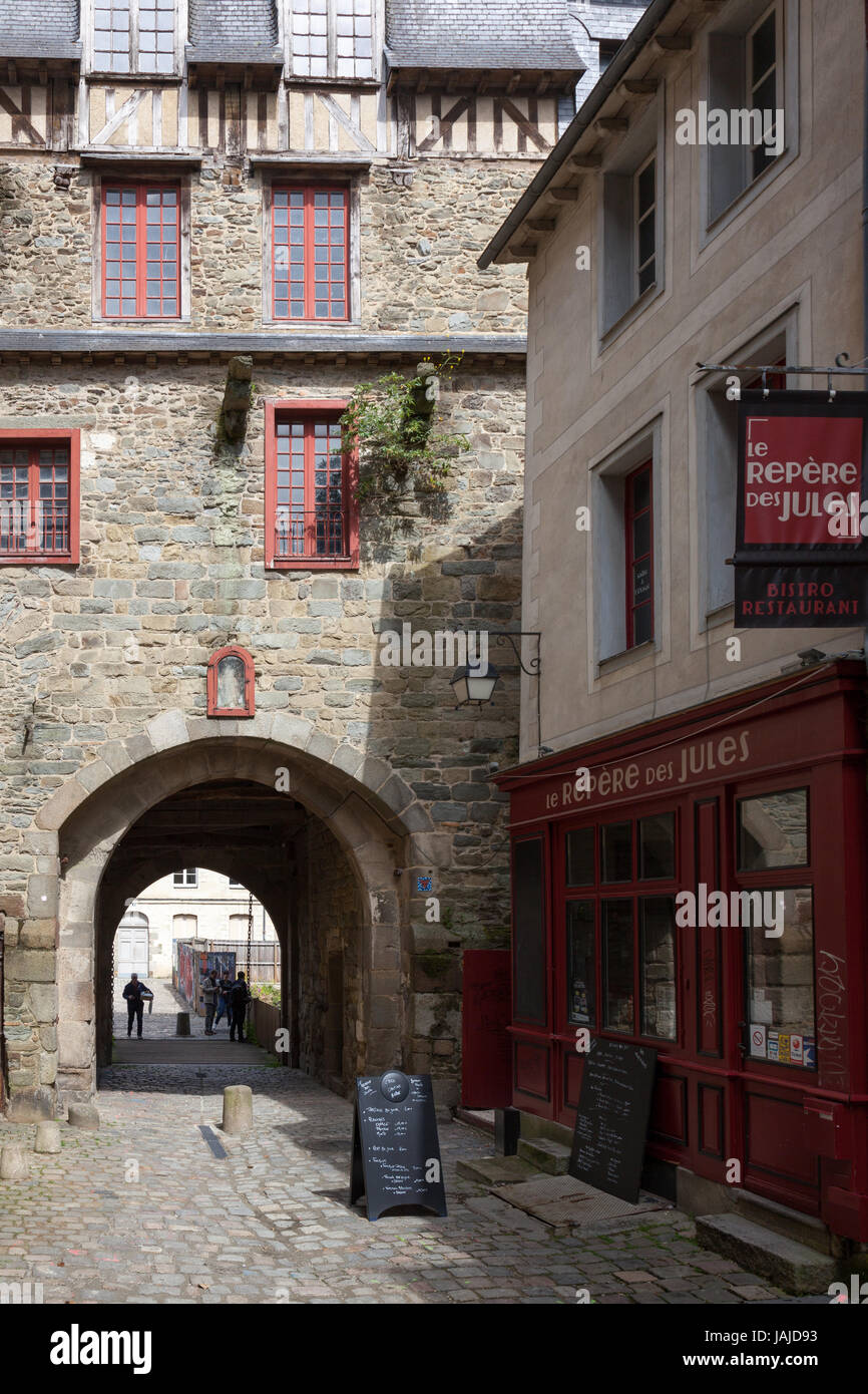 The medieval city of Rennes in Brittany, France Stock Photo - Alamy