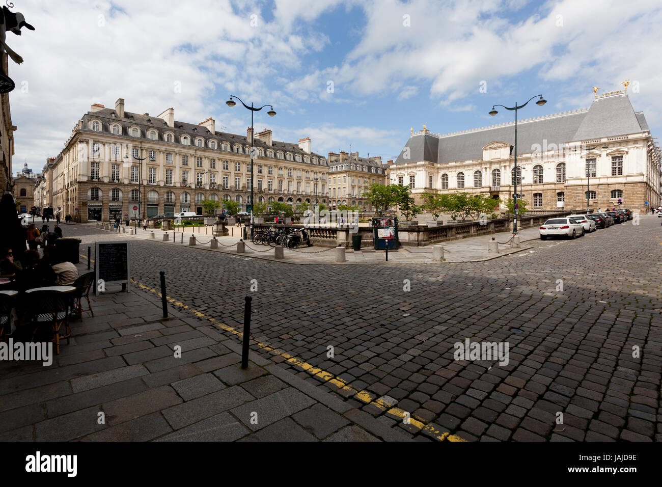 The medieval city of Rennes in Brittany, France Stock Photo - Alamy