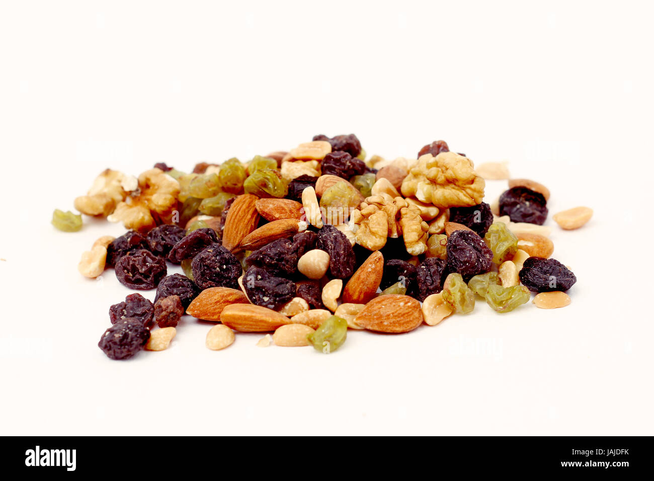 Dried Fruits isolated on white background Stock Photo - Alamy