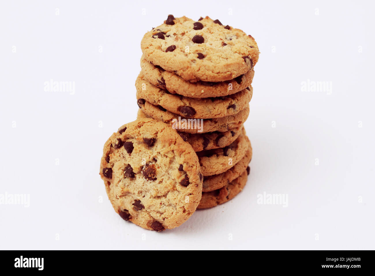 Cookie isolated on white background Stock Photo - Alamy