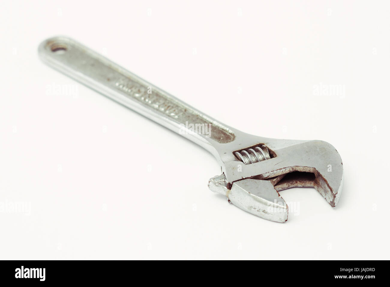 Wrench isolated on white background Stock Photo - Alamy