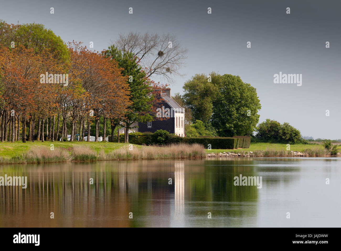 Carentan town in Normandy Stock Photo - Alamy