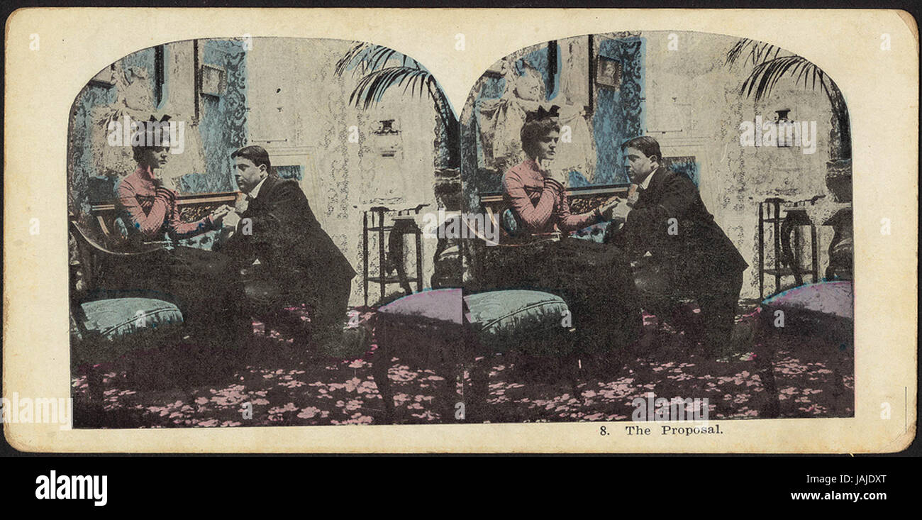 The 25 Stages from Courtship to Marriage Stock Photo - Alamy