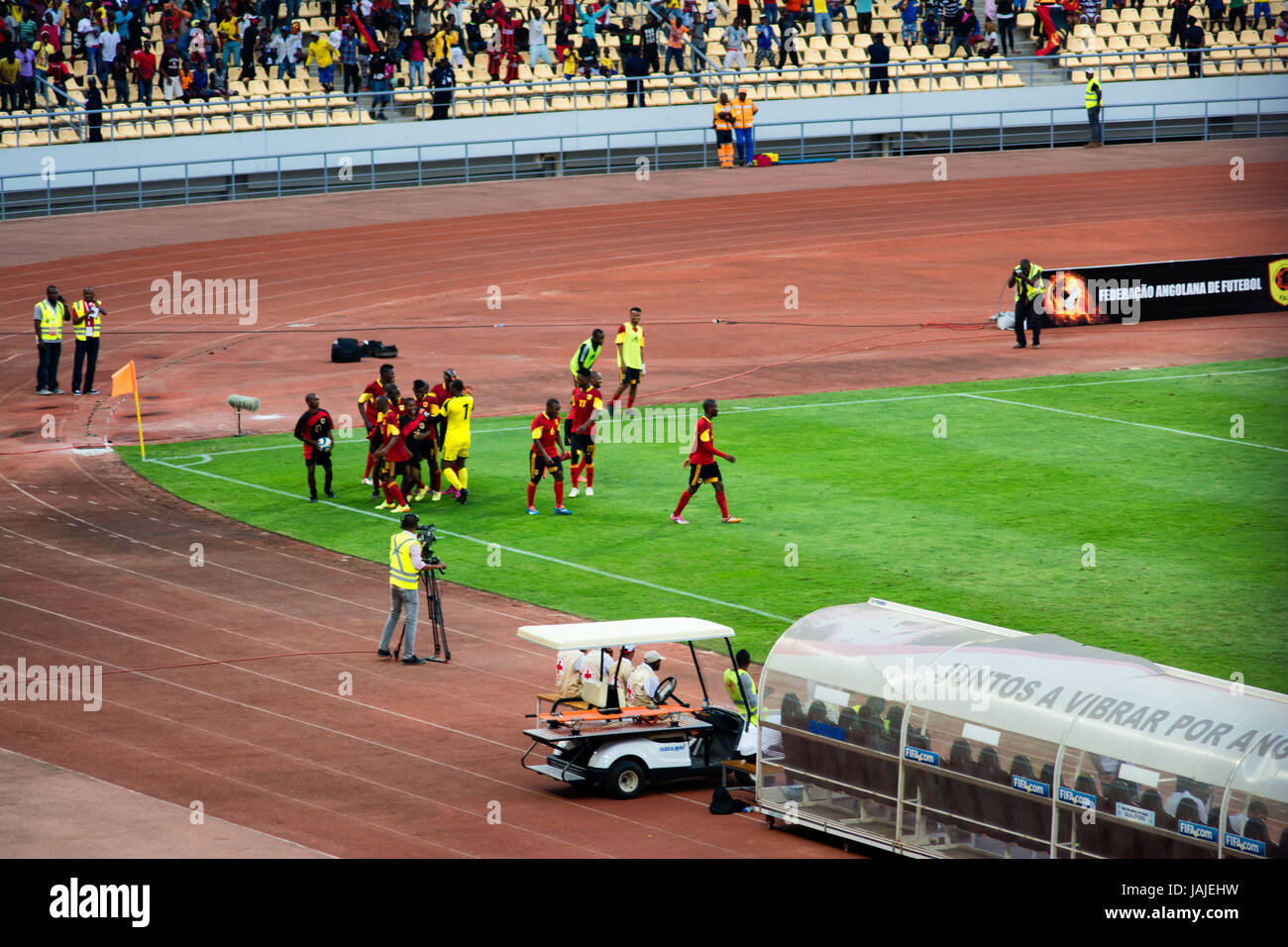 Angola soccer team hi-res stock photography and images - Alamy
