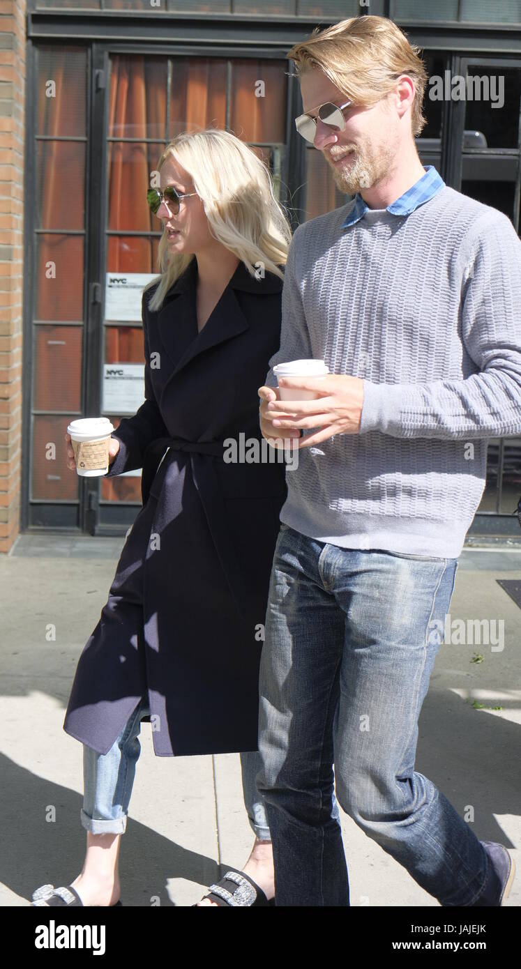 Kaley Cuzco and Karl Cook in New York Featuring: Kaley Cuzco, Karl Cook ...