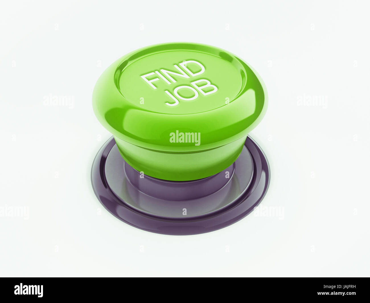 Find Job Button isolated on white background Stock Photo - Alamy