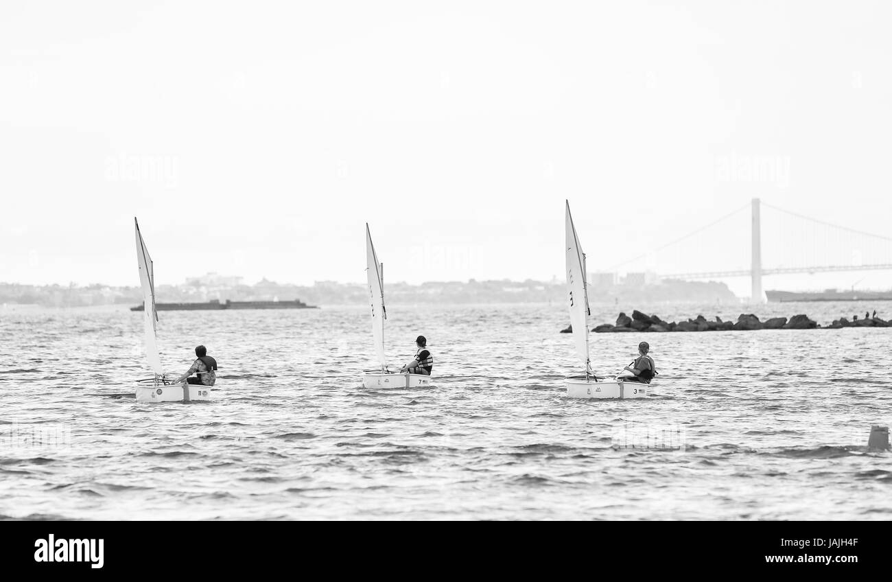 Sailing optimist hi-res stock photography and images - Alamy