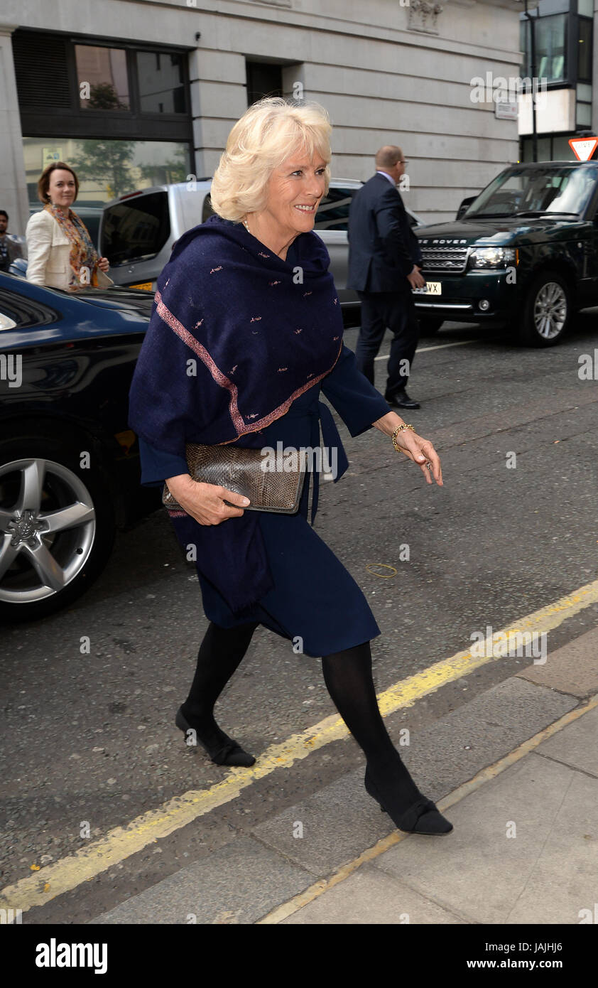 Celebrities and Royalty at BBC Radio 2 Featuring: Duchess of Cornwall ...