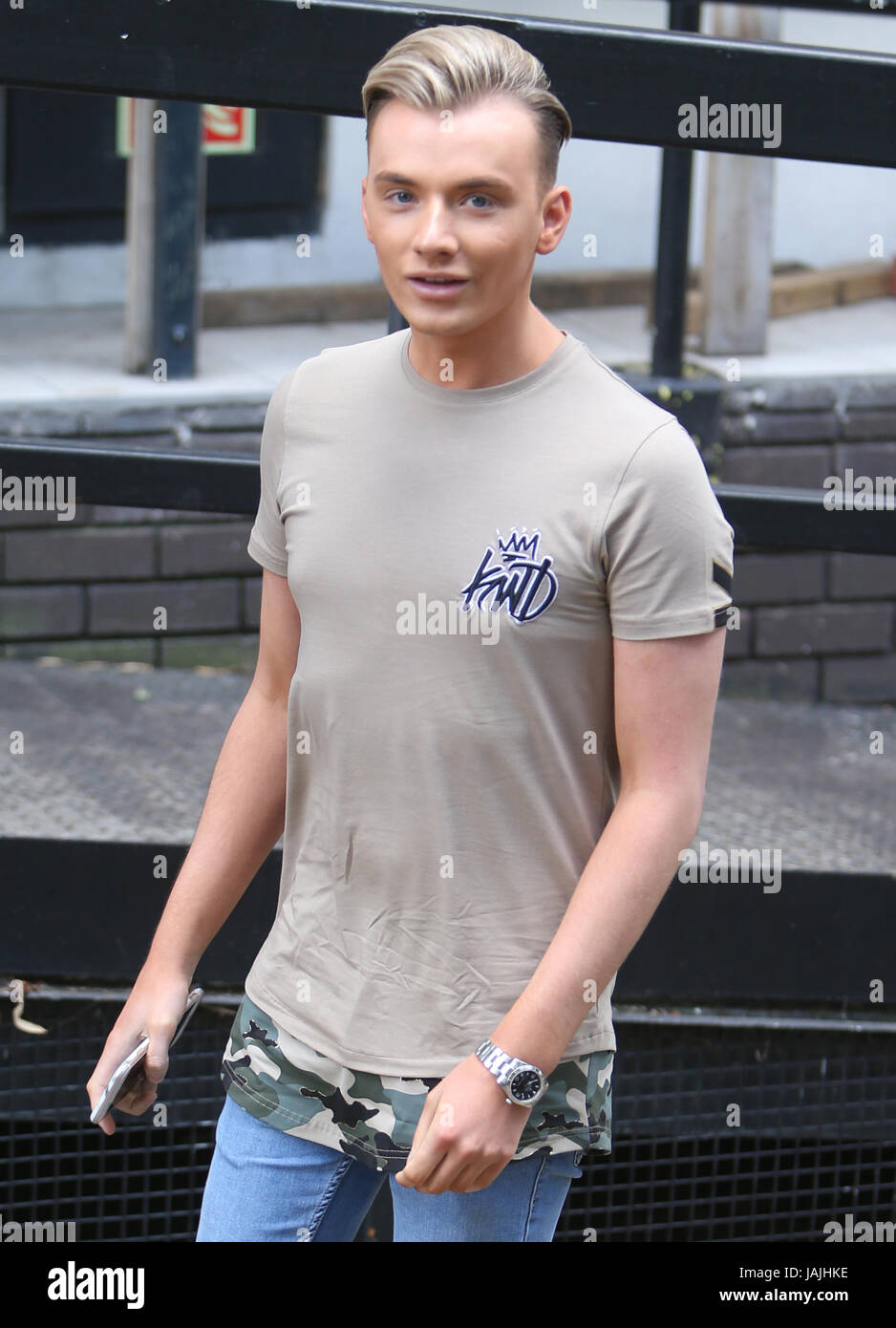 Harry Derbidge outside ITV Studios Featuring: Harry Derbidge Where ...