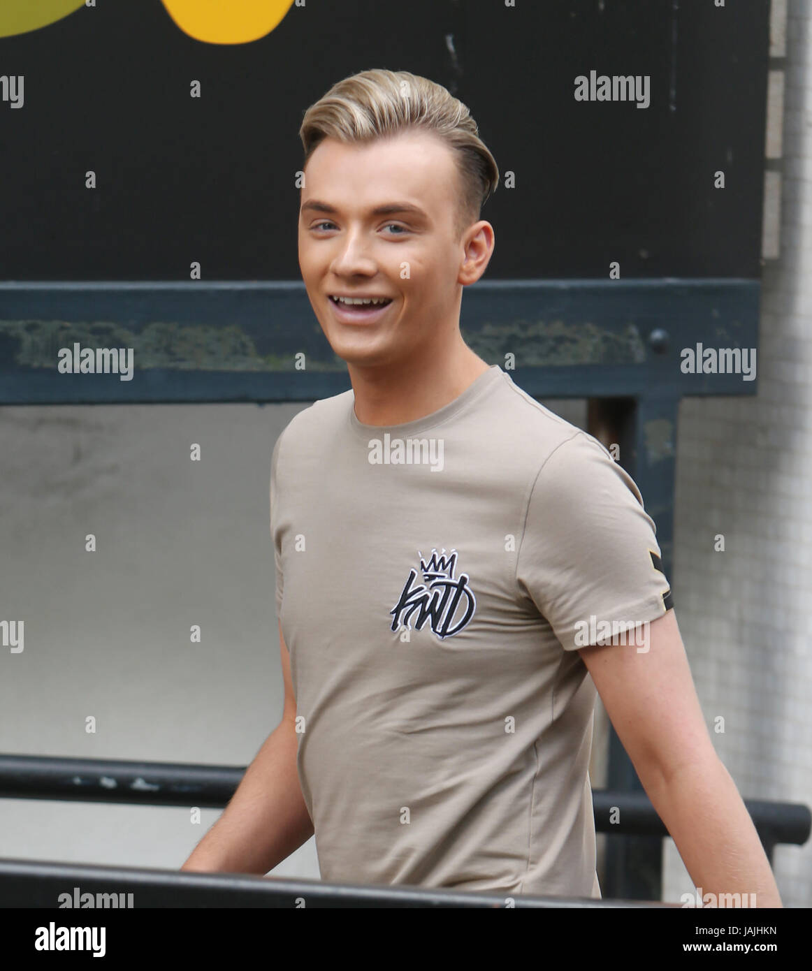 Harry Derbidge outside ITV Studios Featuring: Harry Derbidge Where ...