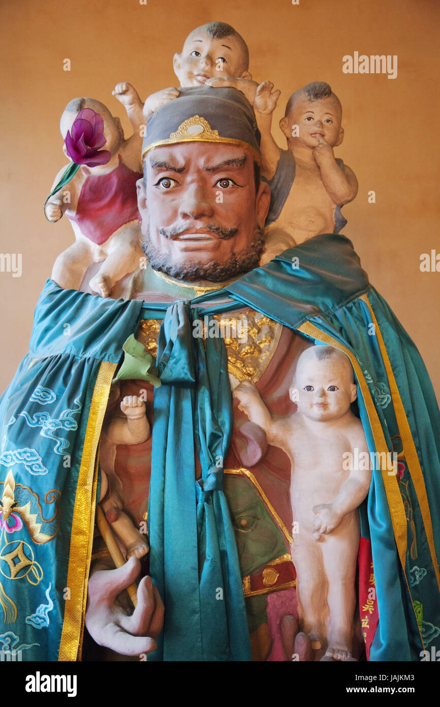 China,Peking,Dongyue temple,national traditions museum,statue in the ...