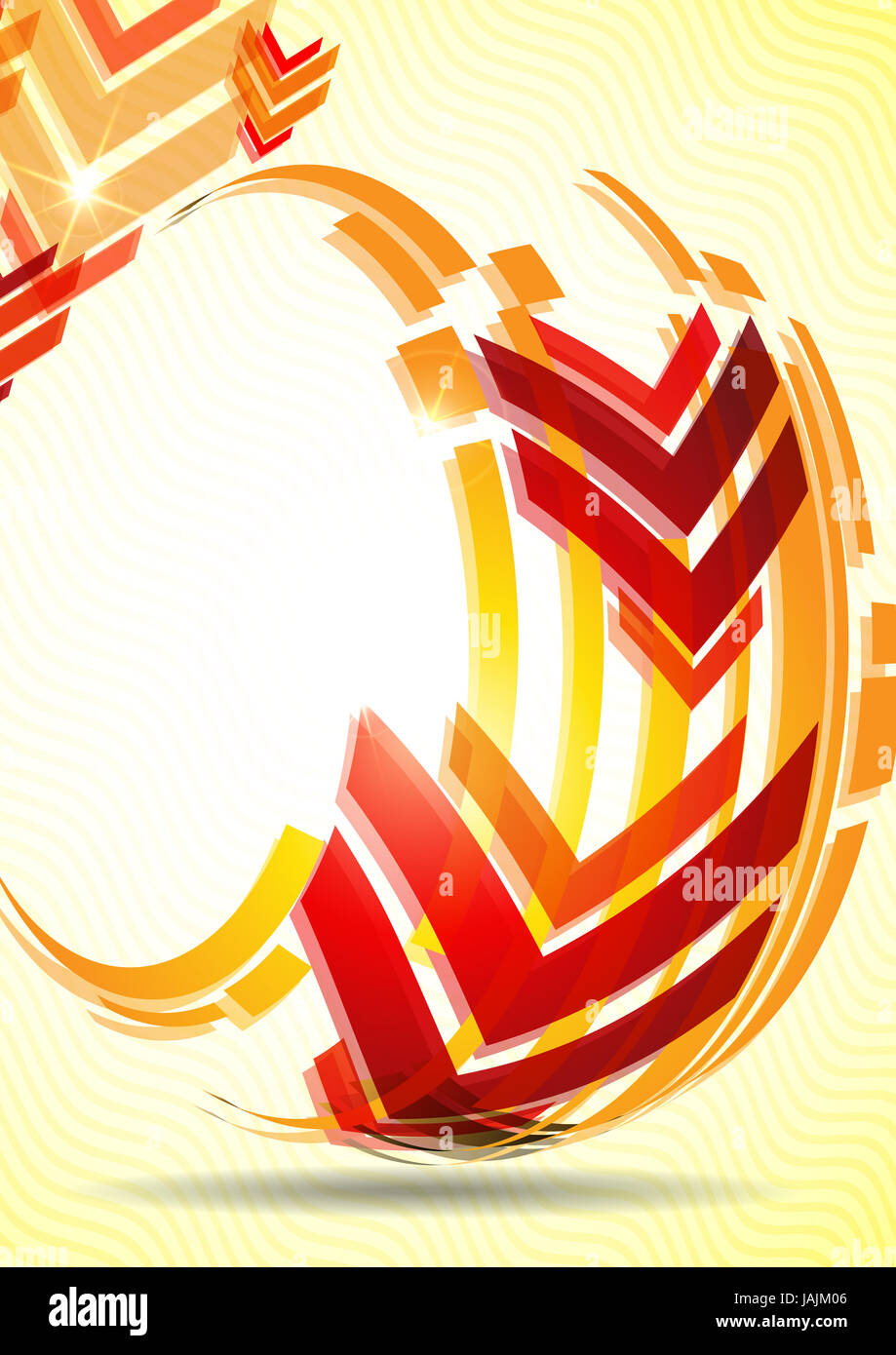 Arrow Red Background With Place For Your Text. Vector Illustration. Eps ...