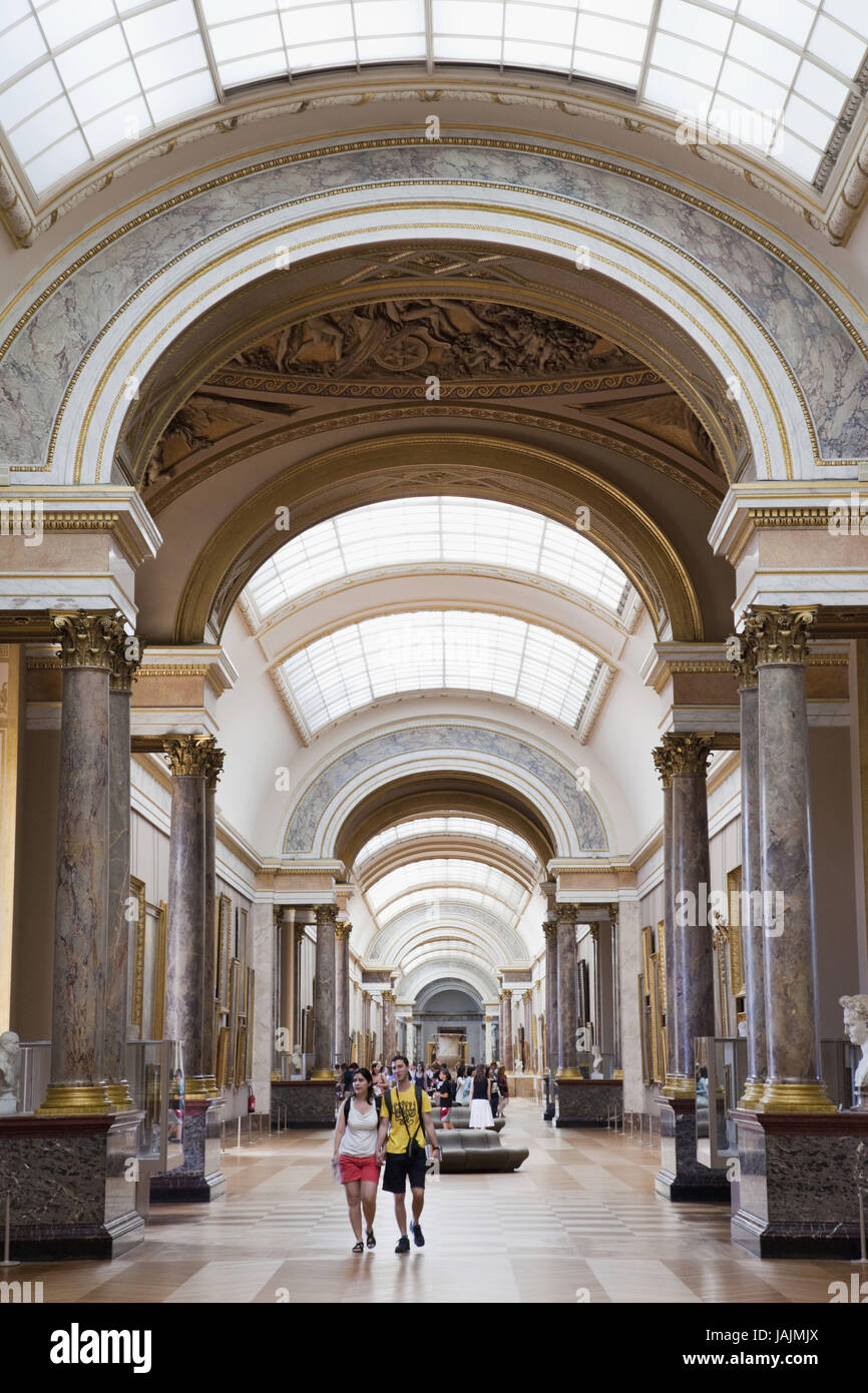 Denon louvre hi-res stock photography and images - Alamy