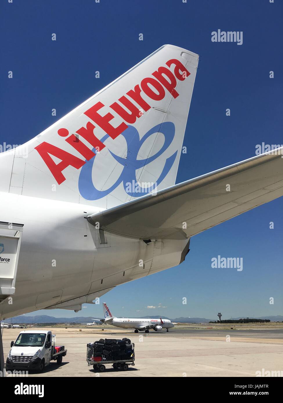 Air europa logo hi-res stock photography and images - Alamy