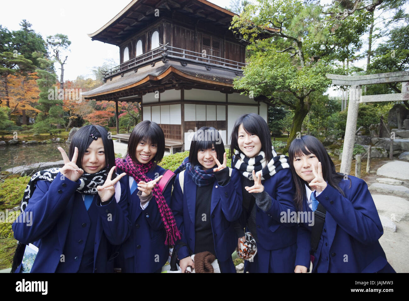 Japan School Girls High Resolution Stock Photography and Images - Alamy