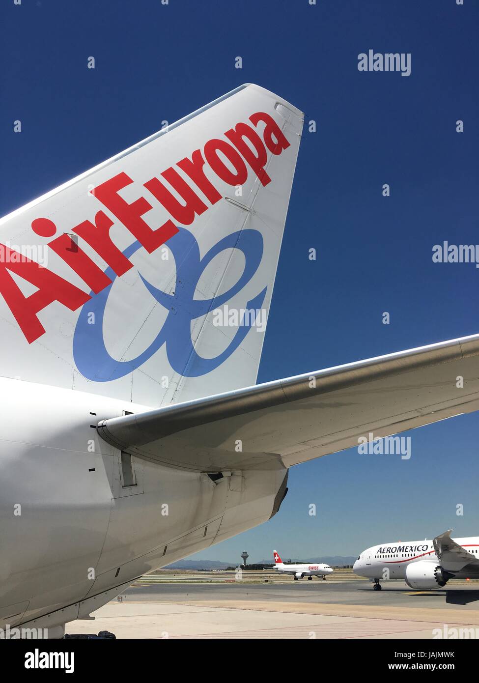 Air europa logo hi-res stock photography and images - Alamy