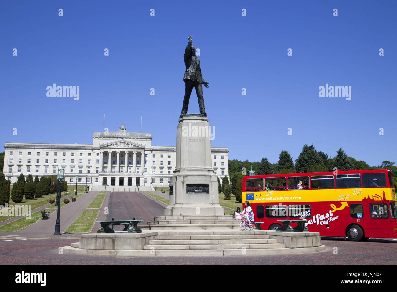 Northern Ireland,Belfast,parliament building,statue,monument,Edward ...