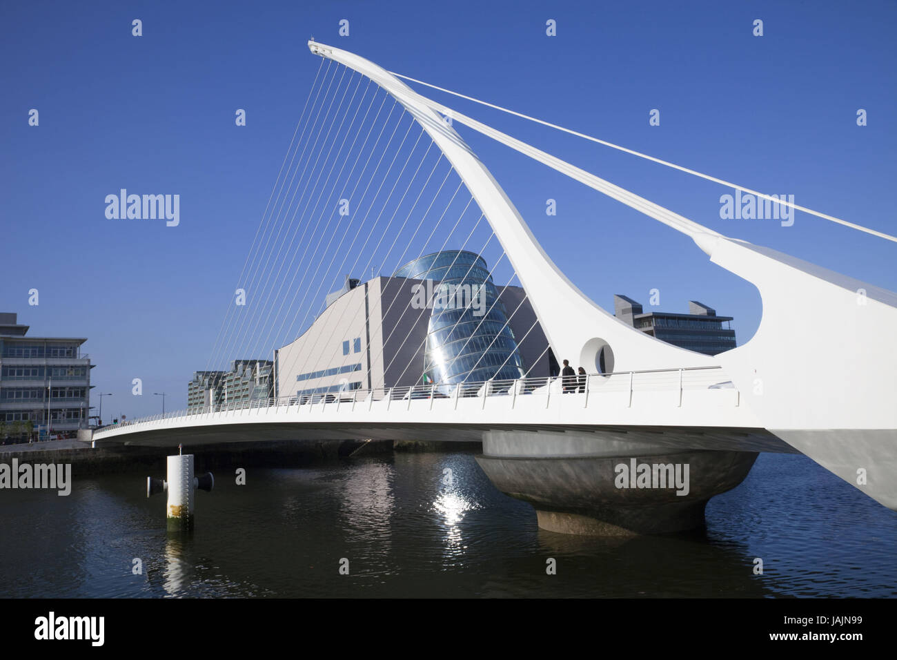 Ireland,Dublin,Samuel Beckett Bridge,architect Santiago Calatrava Stock ...