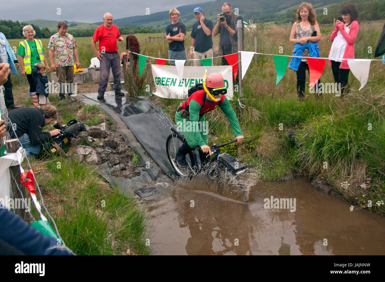 Mountain Bike Bog Snorkelling Championships, Llanwrtyd Wells, Wales, UK ...