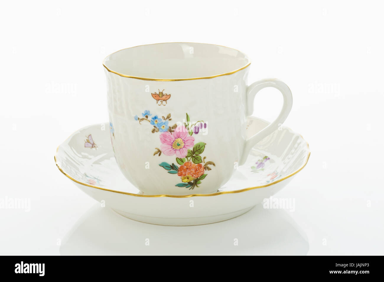 Porzellan Kaffeetasse, Studio Stock Photo - Alamy