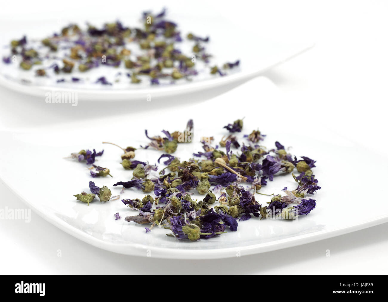 Dry mallow blossoms,for infusion Stock Photo - Alamy