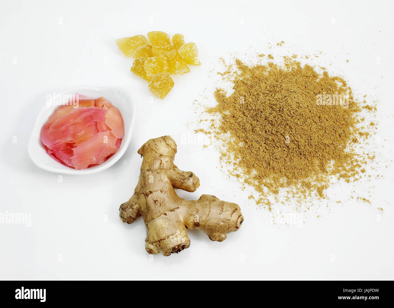 Ginger powder zingiber officinale hi-res stock photography and images ...