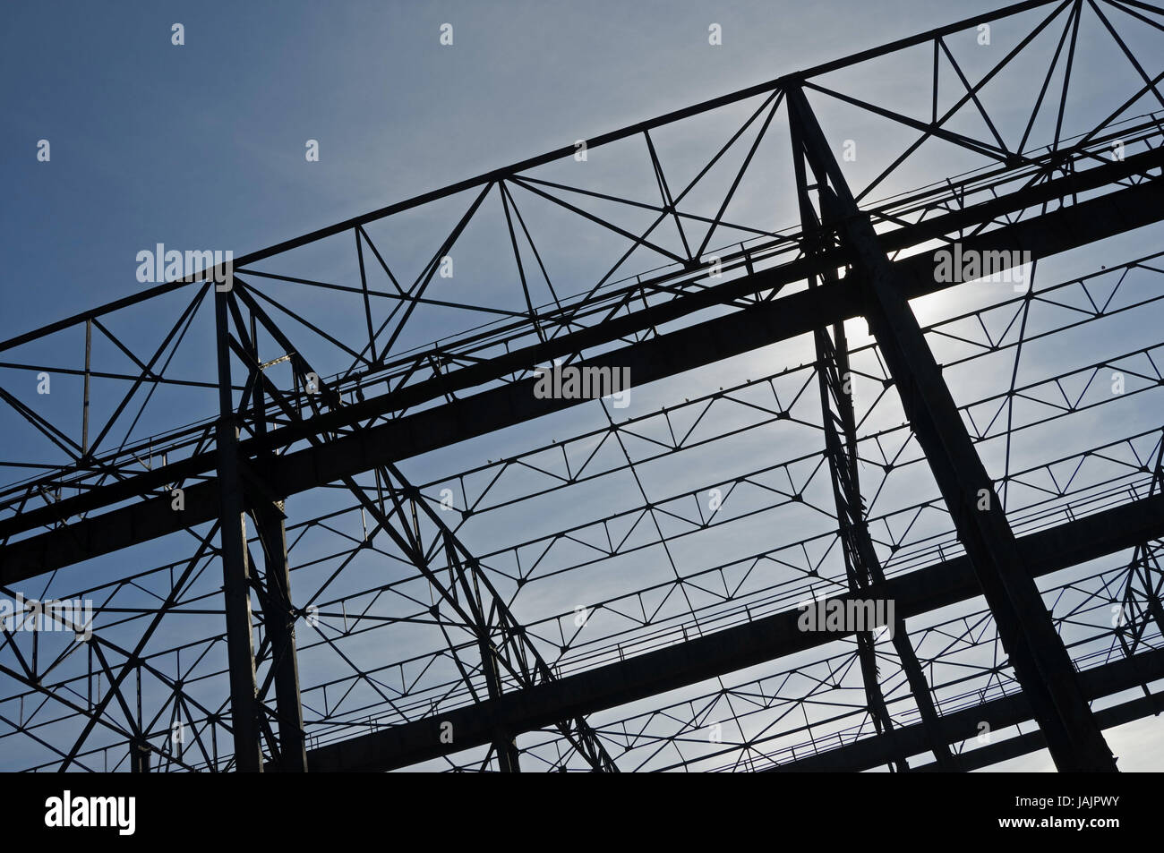 Conception,metal construction,dry dock in the harbour Stock Photo - Alamy