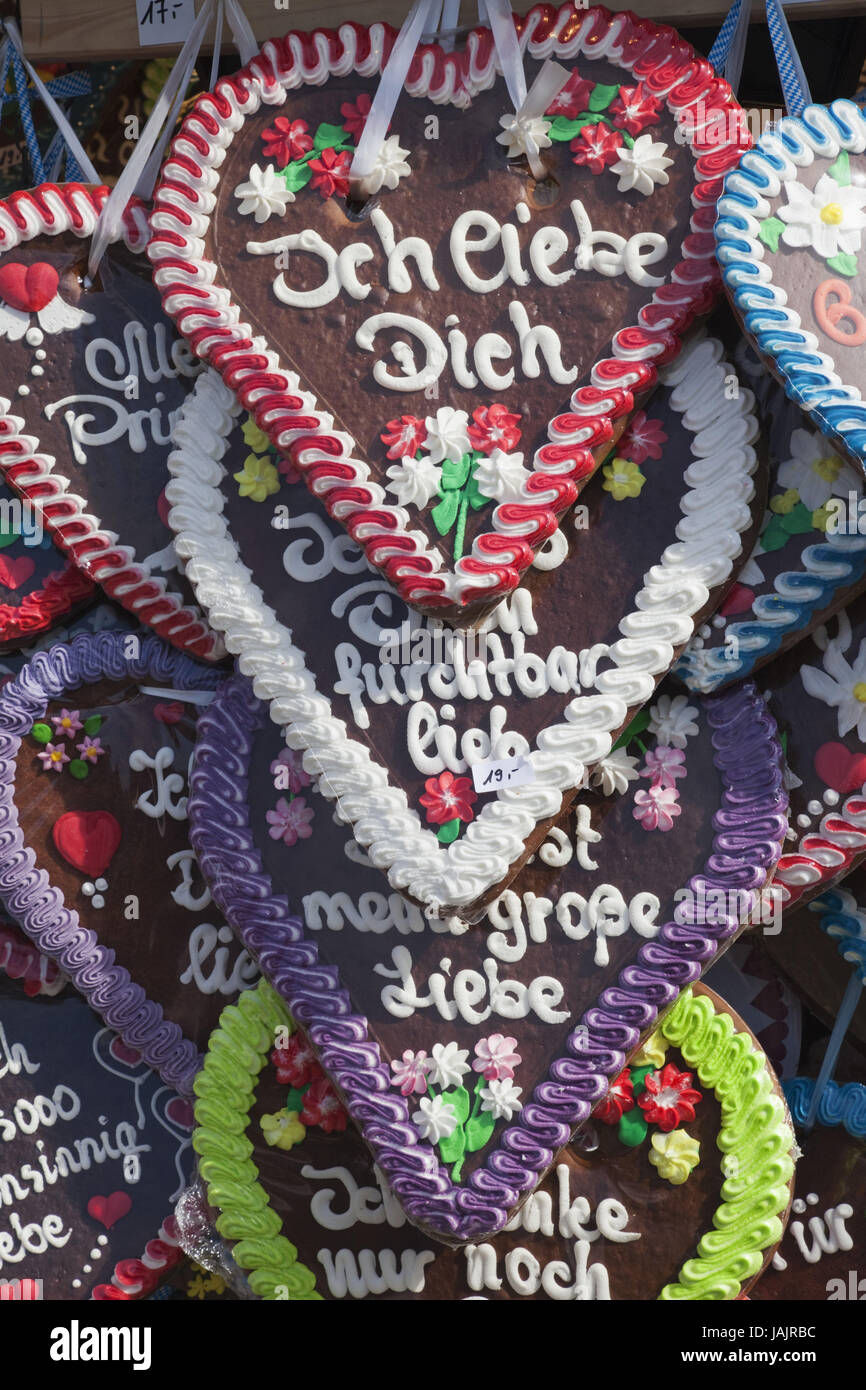 Gingerbread heart germany hi-res stock photography and images - Alamy