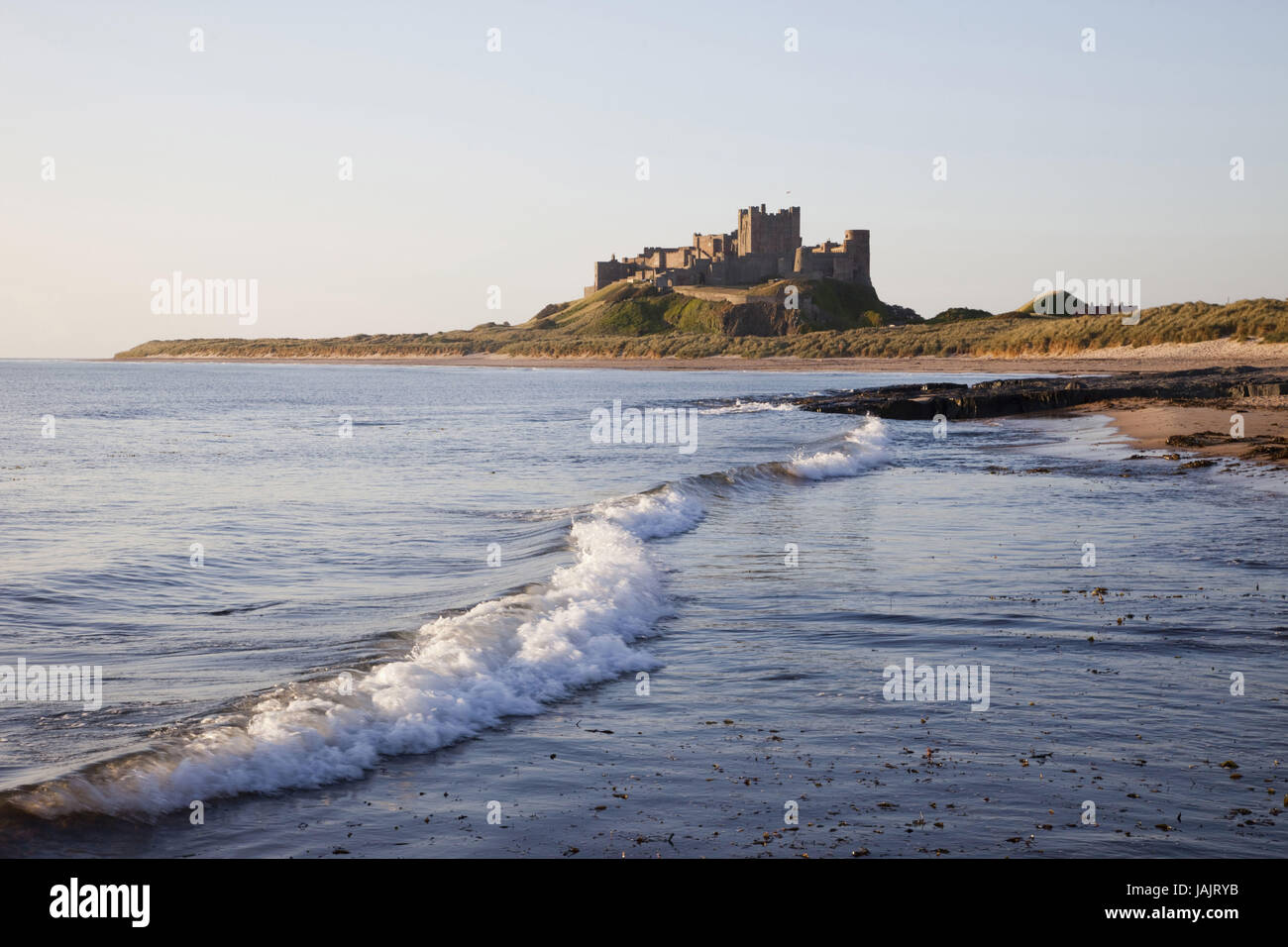 Model of bamburgh castle hi-res stock photography and images - Alamy