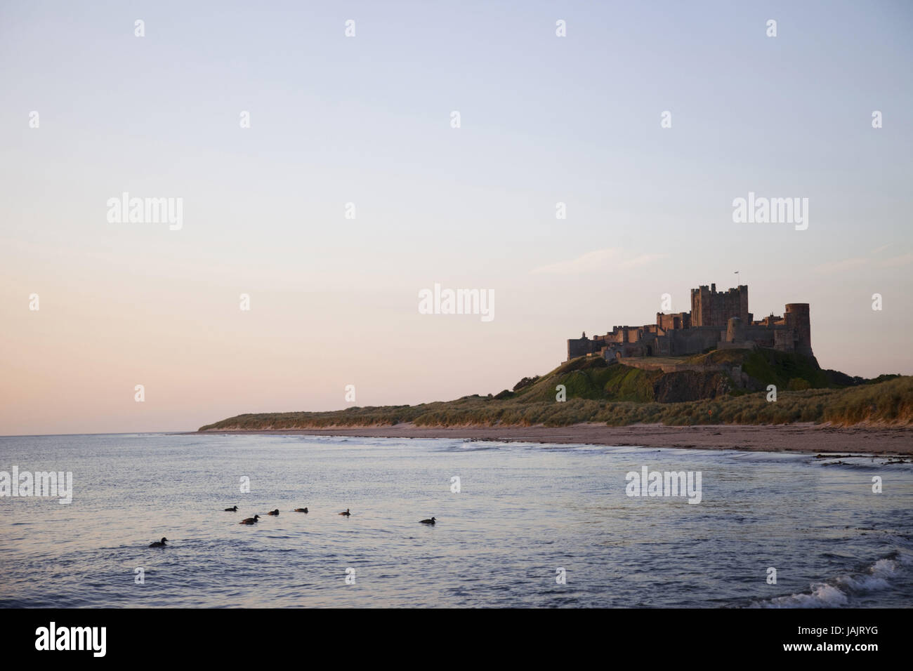Model of bamburgh castle hi-res stock photography and images - Alamy